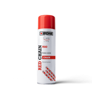 IPONE RED CHAIN – Lubricante de cadena color rojo (12/250ML) - IPONE